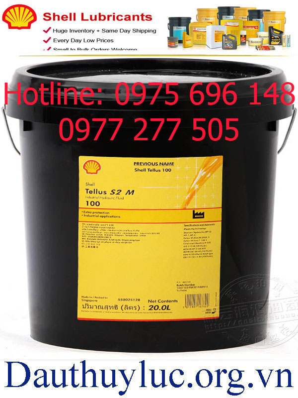 Dầu thủy lực Shell Tellus S2 M100 - Dầu Thủy Lực, Dau thuy luc